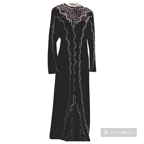 Abedah | Dresses | Vintage Long Dress Abaya | Poshmark